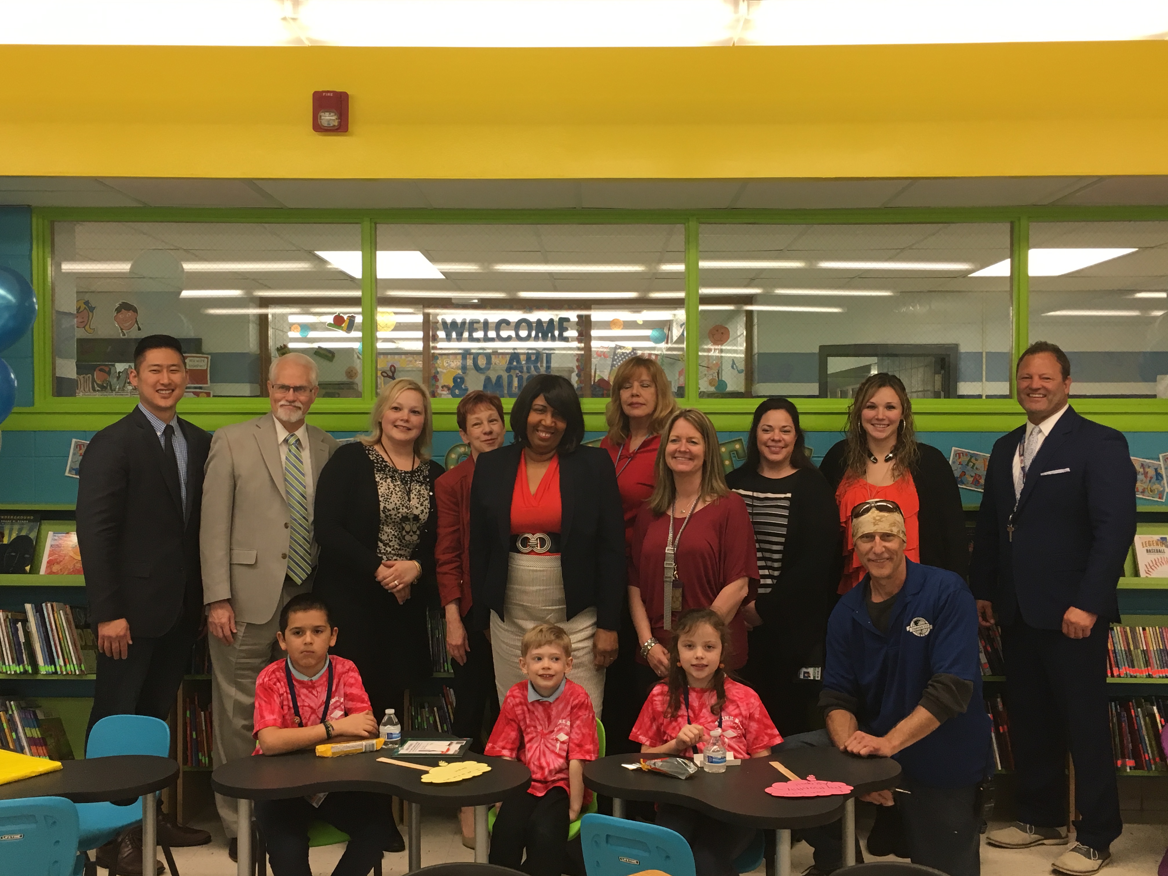 Harry E. Fry Elementary Reading Room Opening - Carson Scholars Fund
