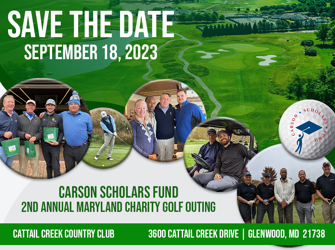 2023 2nd Annual Maryland Charity Golf Outing - Carson Scholars Fund