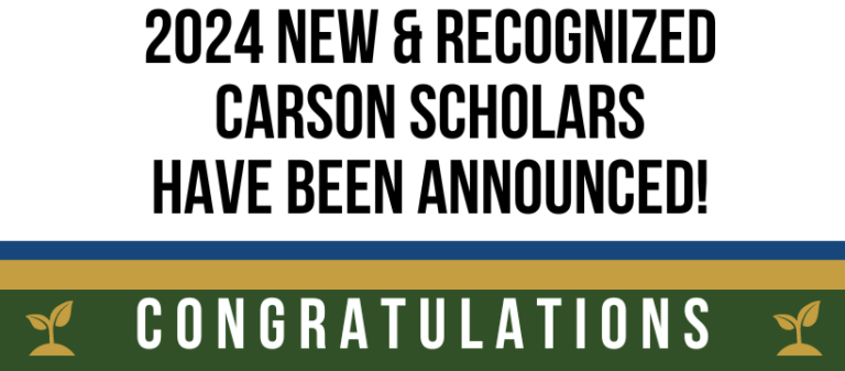 Home - Carson Scholars Fund
