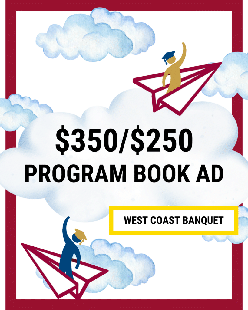 West Coast Program Book Advertisement - Carson Scholars Fund